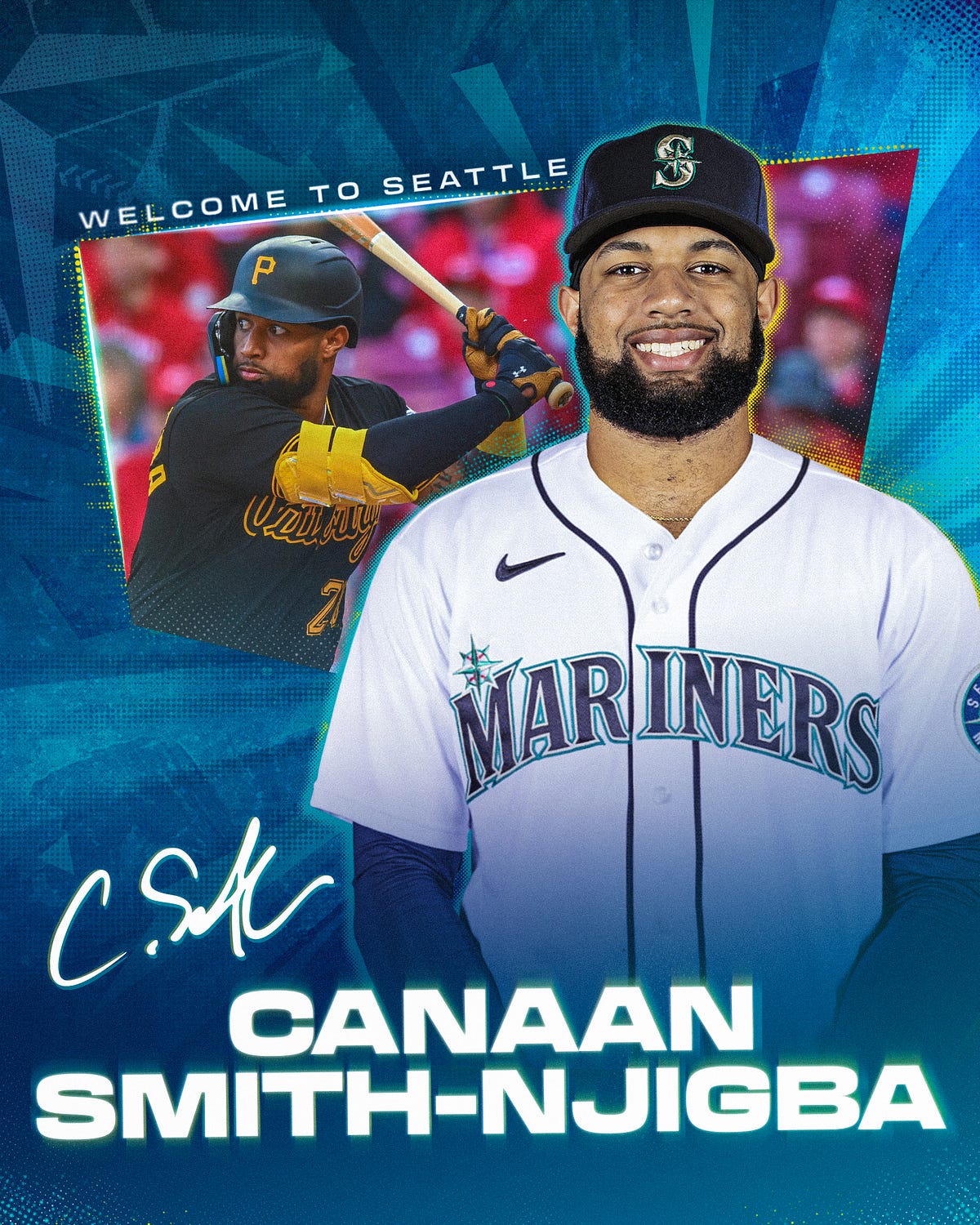 Mariners Claim OF Canaan Smith-Njigba off Waivers from Pittsburgh | by ...