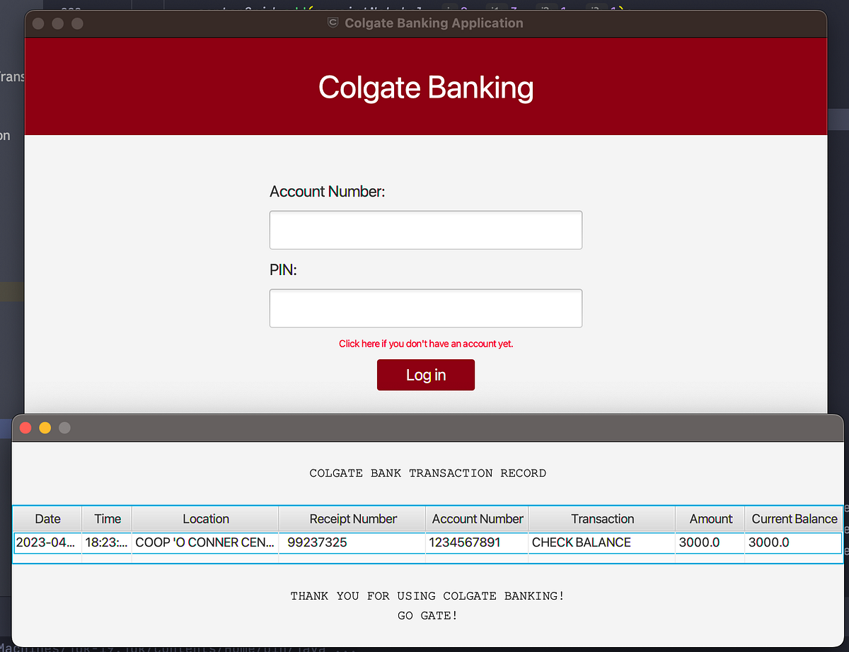 Colgate Banking Transaction Machine (ATM) UI | by Zul Ahmed | Apr, 2023 | Medium