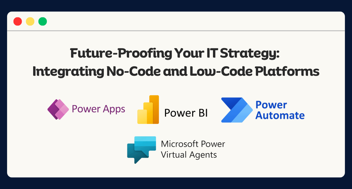 Future-Proofing Your IT Strategy: Integrating No-Code and Low-Code Platforms | by Harishviswa ...