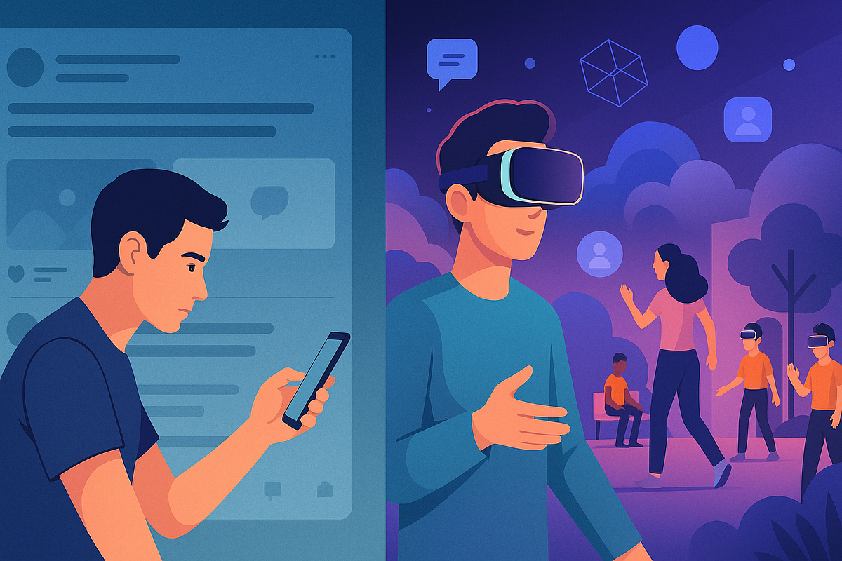 Will We Move from 2D Timelines to 3D Virtual Worlds? | by Rahul Mishra ...