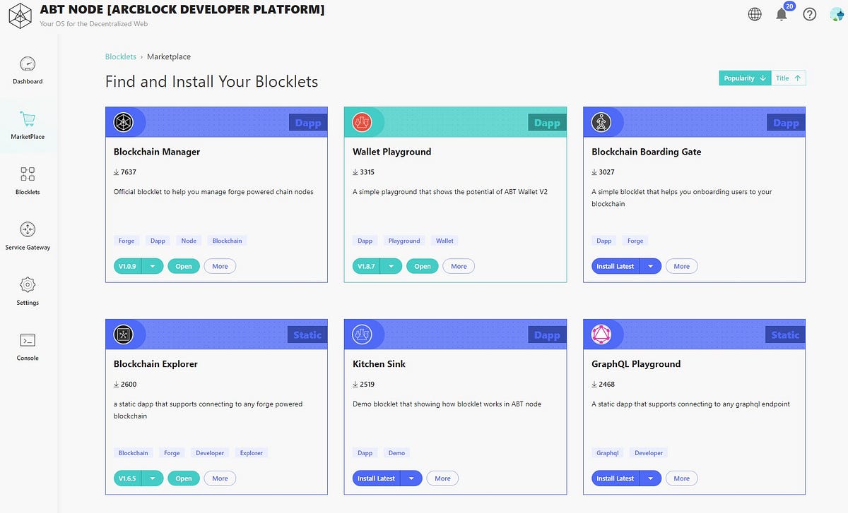 Introduction to ArcBlock Blocklets — A Low Code Way to Create and Deploy DApps, Blockchains and ...