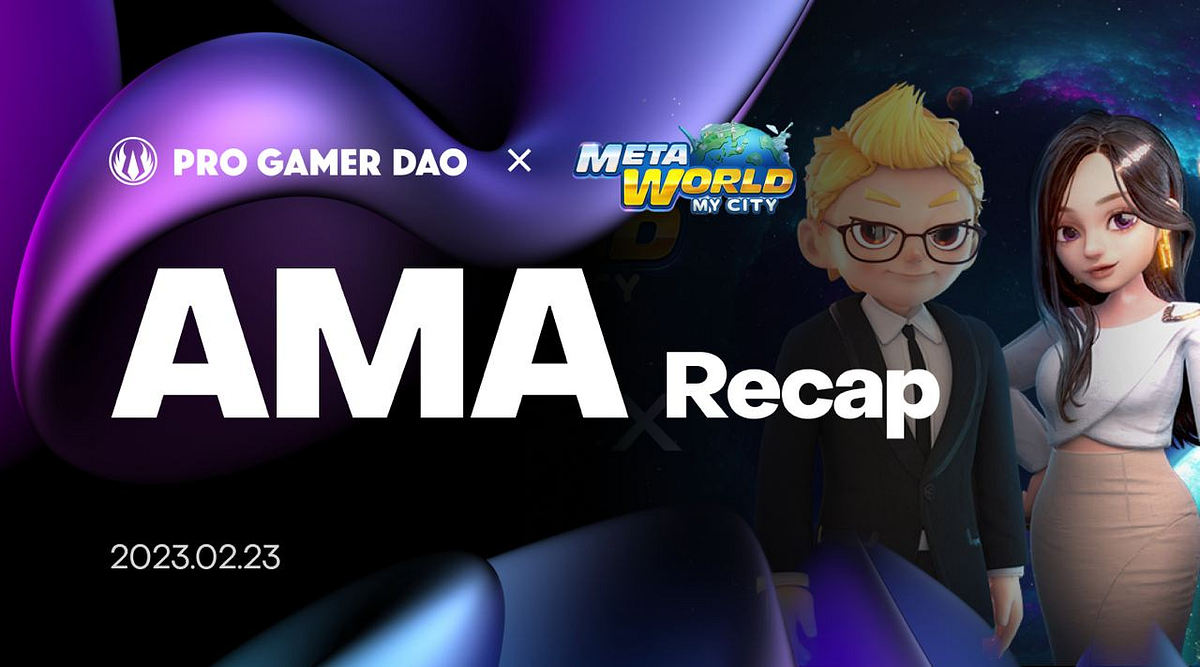 AMA Recap. IP Introduction | by Tudor Yoon | Pro Gamer DAO | Medium