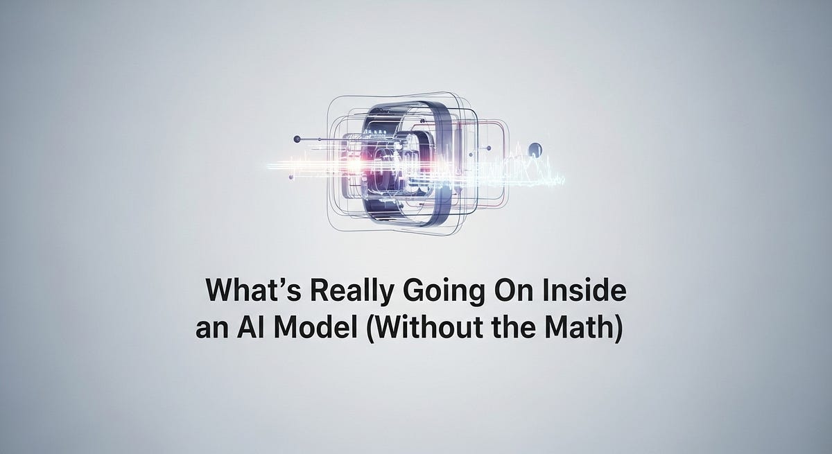What’s Really Going On Inside an AI Model (Without the Math) | by ...