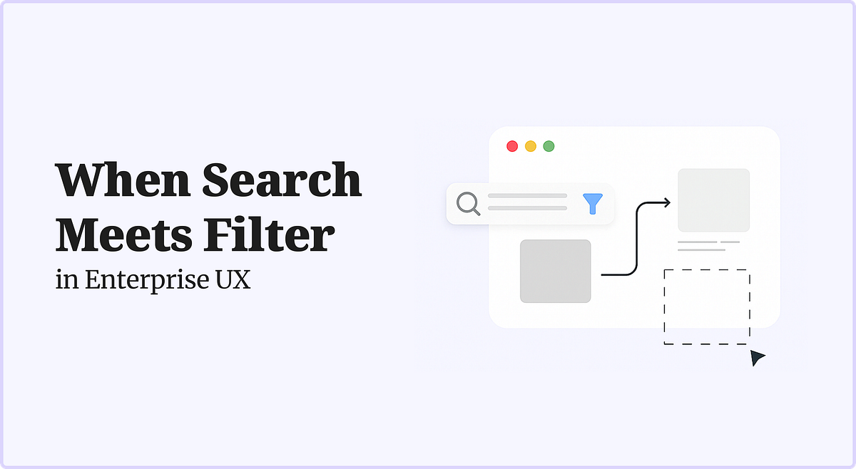 Why We Combined Search and Filter into One Experience | by Robert | Medium