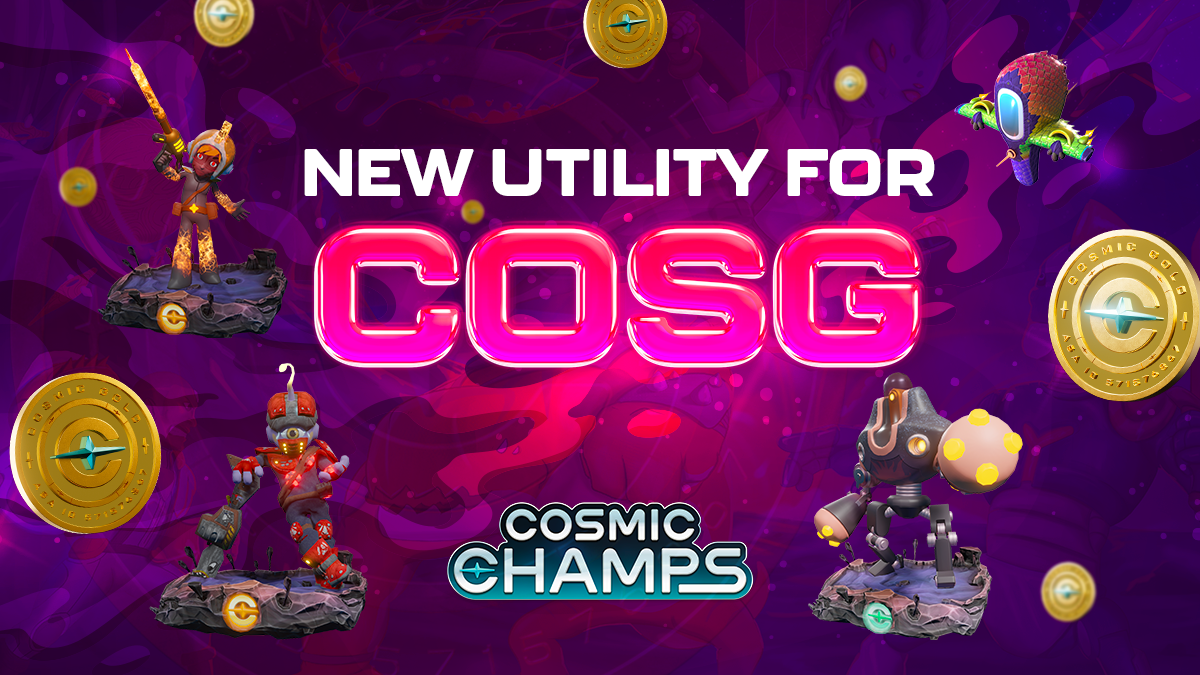 New Utility for Cosmic Champs Governance Token, Cosmic Gold | by Champ ...