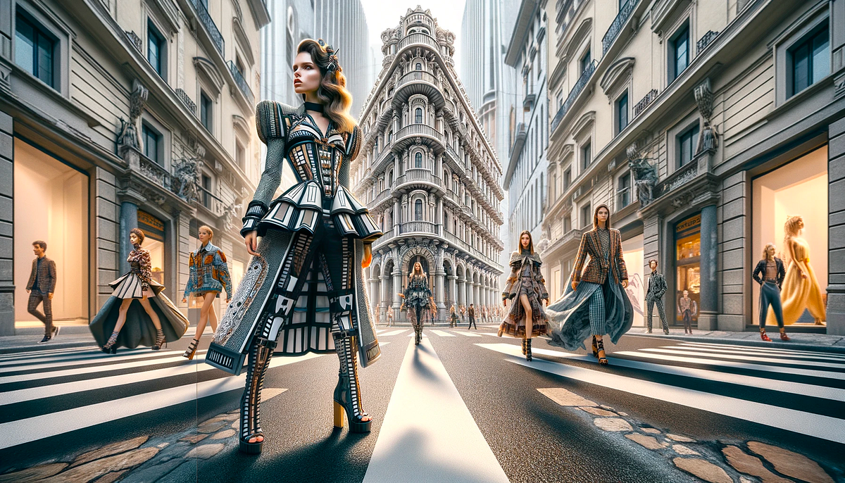 🌃👚🌌 Skylines to Hemlines: Architectural Fashion Fusion | by Satori ...