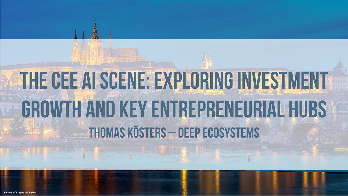 The CEE AI Scene: Exploring Investment Growth and Key Entrepreneurial ...