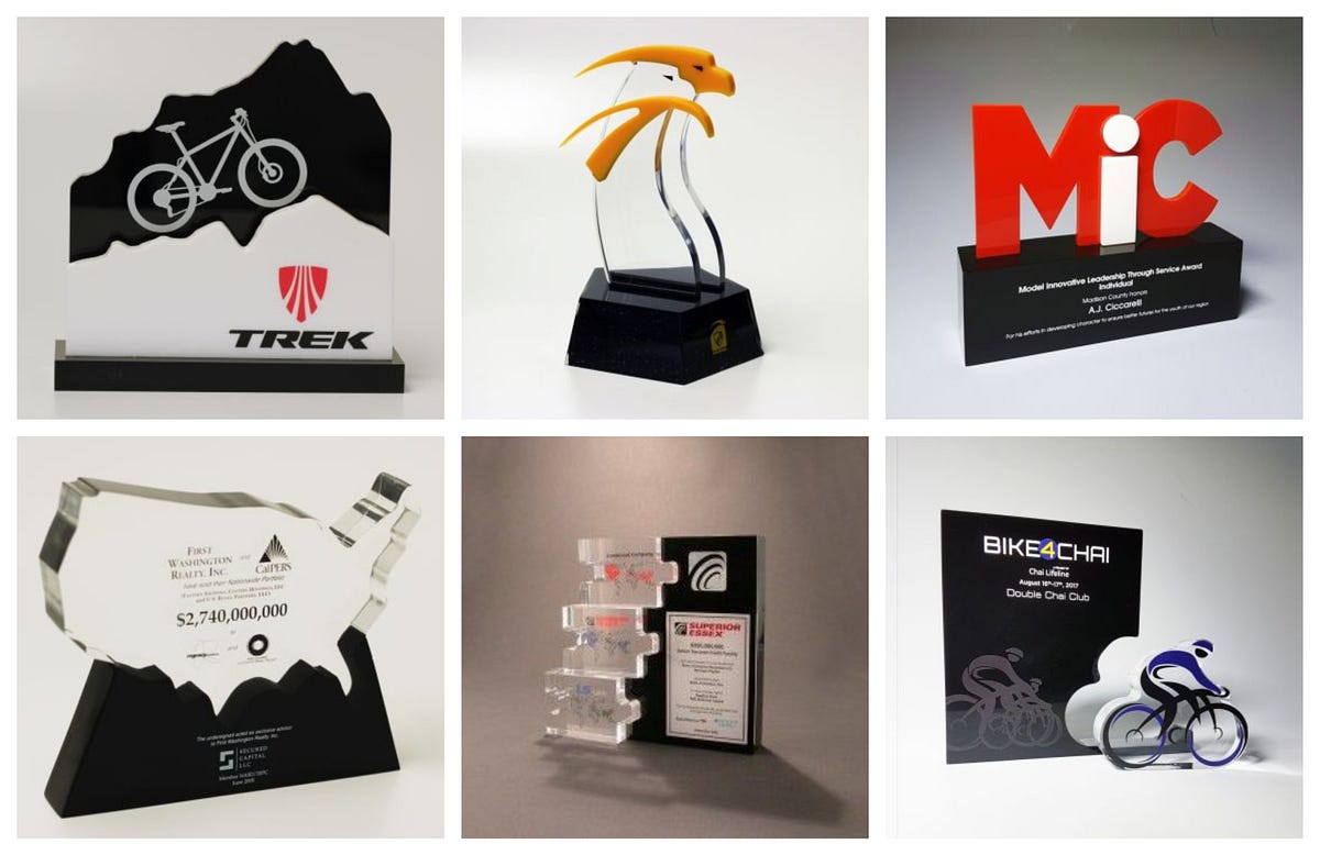 Distinctive Achievements: Custom Shape Awards - Awards Ideas - Medium