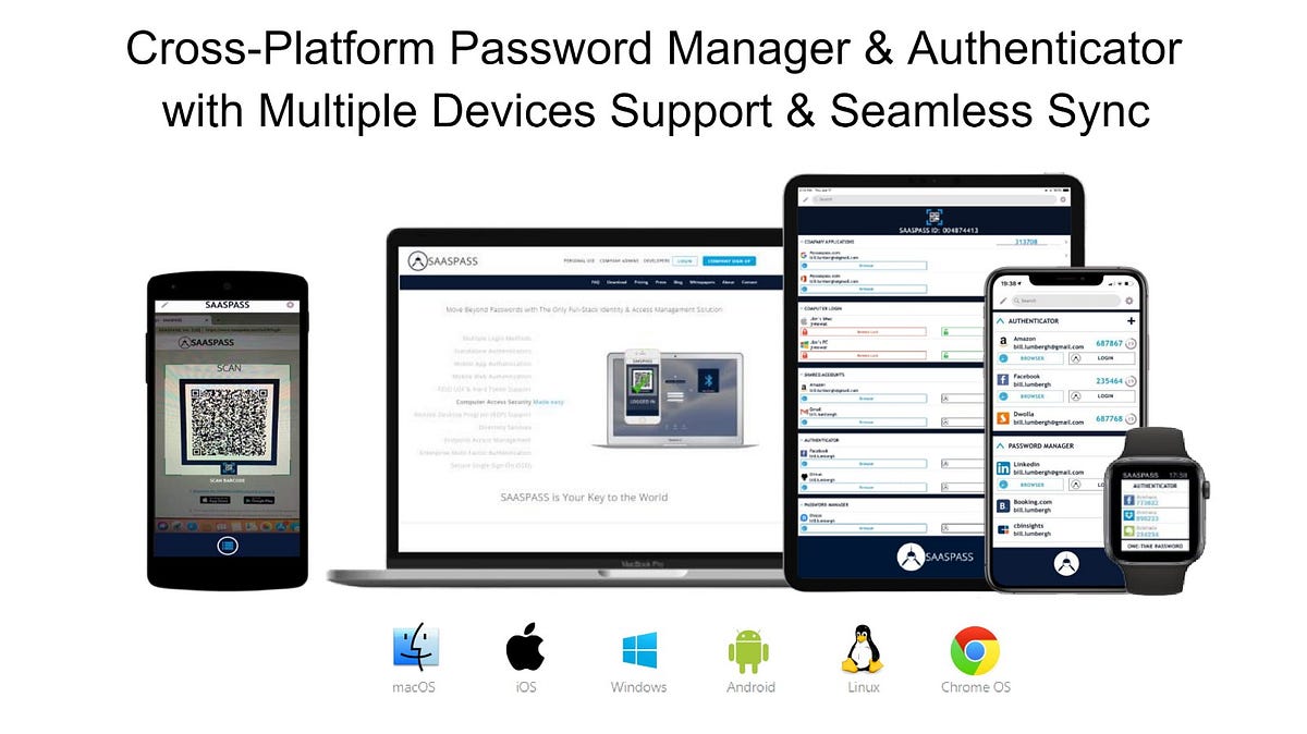 SAASPASS Password Manager & Authenticator | by James Smith | saaspass