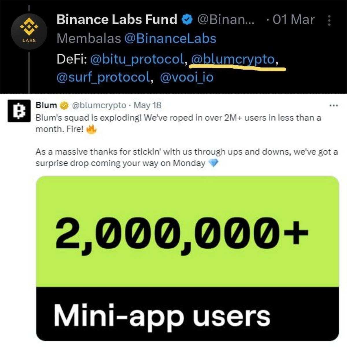Hướng dẫn chi tiết tham gia Airdrop của Blum, nhận điểm BP miễn phí để ...