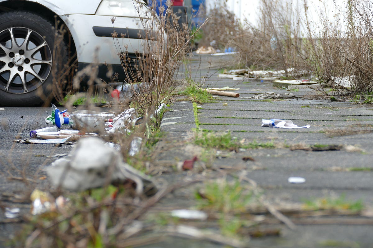 Littering. Protect the planet | by CJ O | Medium
