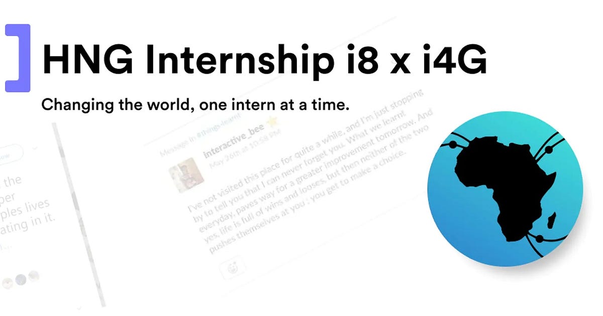 My goals for the HNG Internship.. My name is Nosa Osunde and I’m a Ux ...