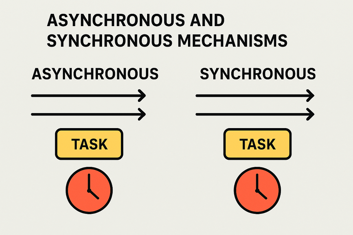 Communication pattern: synchronous & asynchronous Part I | by Khalil | Medium