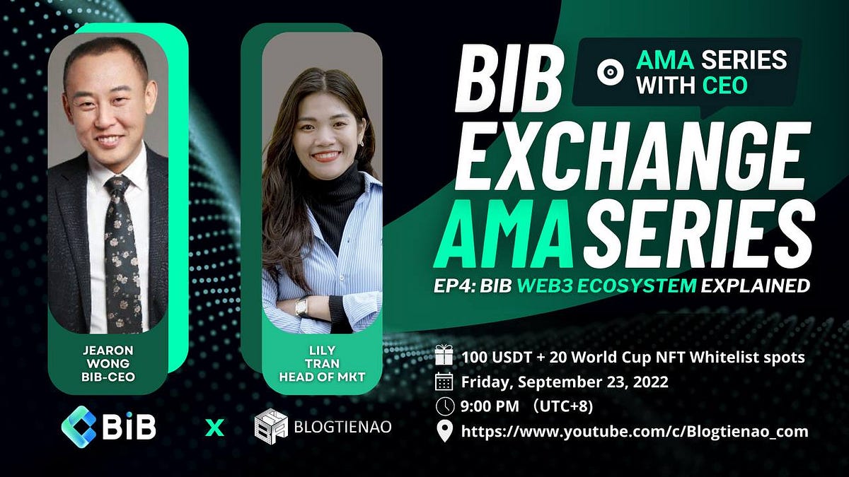 BIB x BlogTienAo AMA - BIB Exchange Official - Medium