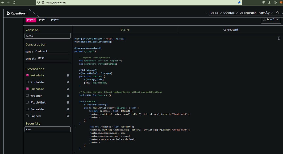 PSP22 — Fungible Token Standard for Substrate’s contracts pallet | by Sequaja | Medium