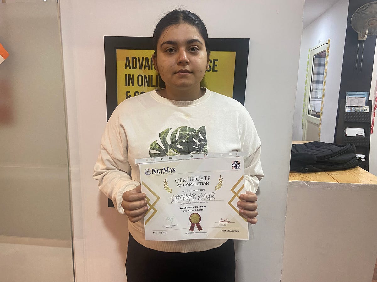 Data Science Course in Chandigarh - Netmaxtechnologies - Medium