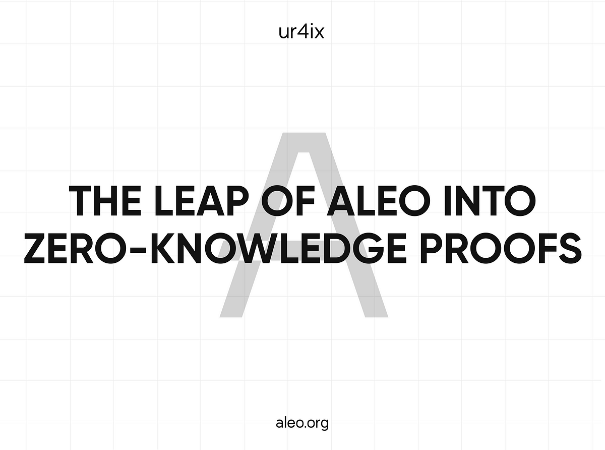 Revolutionizing Blockchain Privacy The Leap Of Aleo Into Zero
