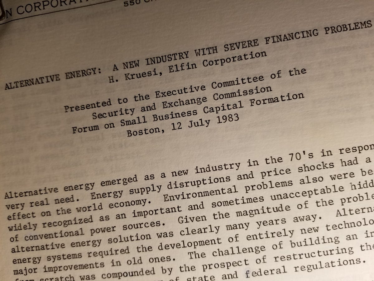 Opening the Sustainability Time Capsule: 1983 | by August Kruesi | Medium
