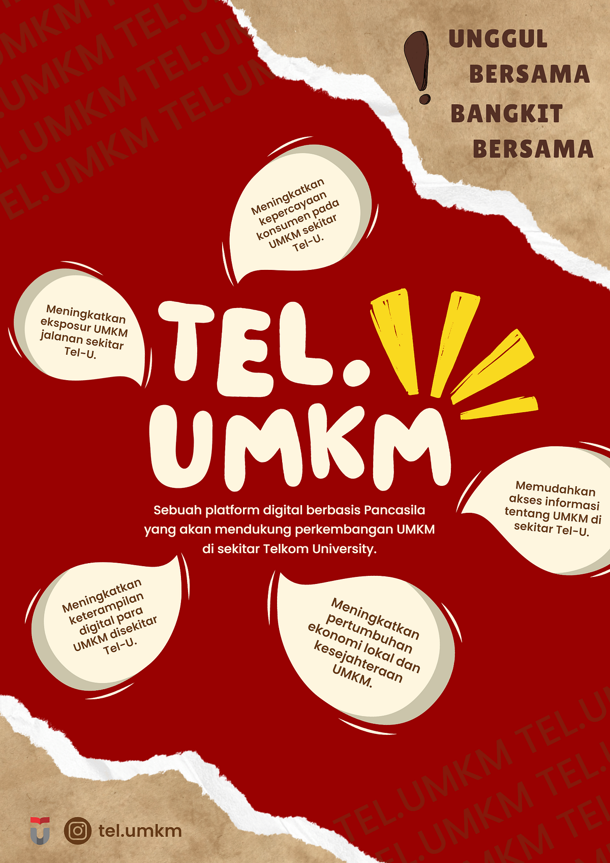 TEL.UMKM: PEMBERDAYAAN UMKM BERBASIS PLATFORM DIGITAL SEBAGAI UPAYA ...