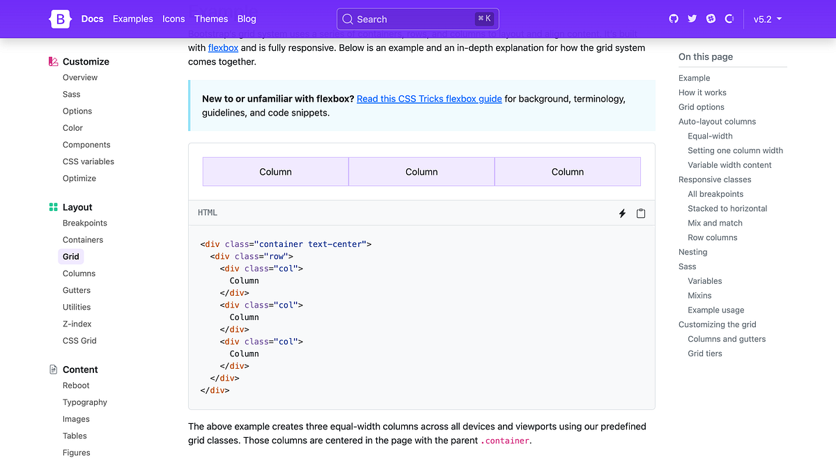 Starting with Bootstrap. According to statistics, the average… | by Nhannguyen | Medium