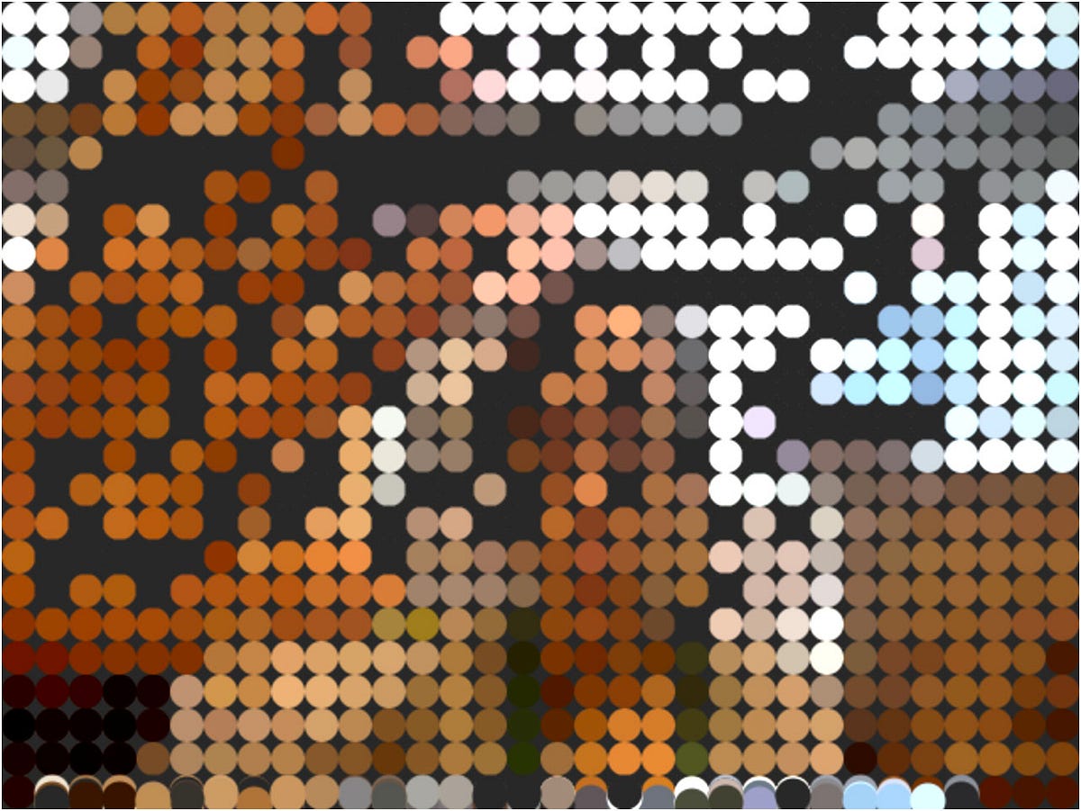 Pixels 1:1 — Sequins mirror. Practicing pixels manipulation in P5.js ...