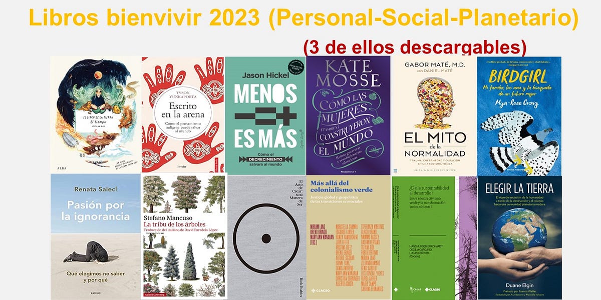 12 libros de 2023 (3 de ellos descargables) para viajar, jugar y actuar ...