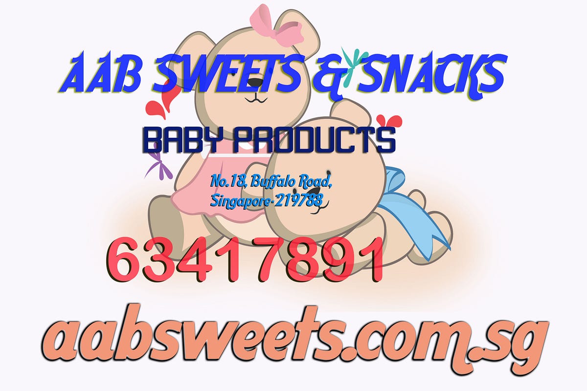Baby products in Singapore. Today AAB Sweets and Snacks is… | by AAB ...