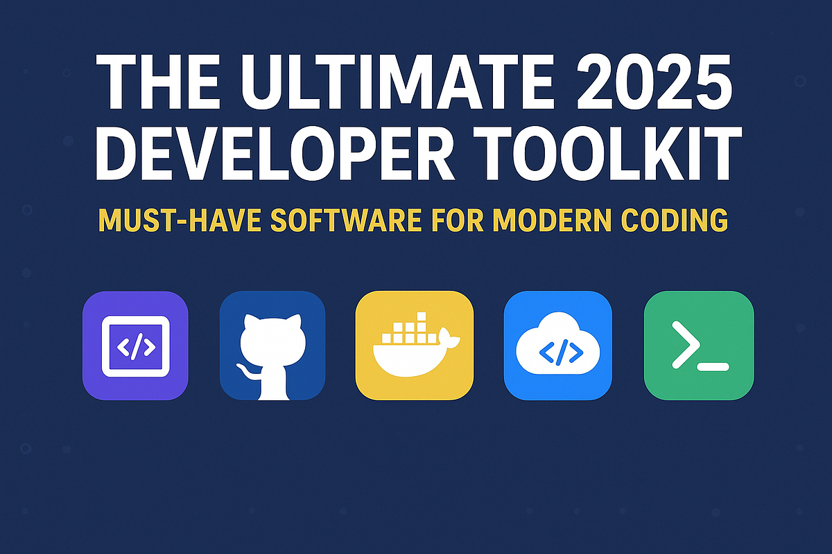 The Ultimate 2025 Developer Toolkit: Must-Have Software for Modern Coding | by DEV Pratap Yadav ...