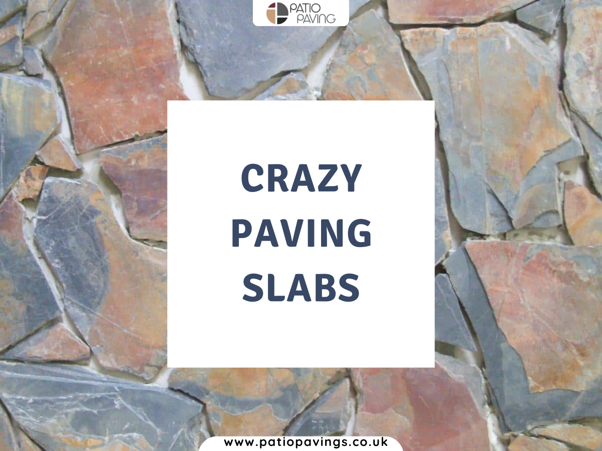 Crazy Paving Slabs - Patiopavings - Medium