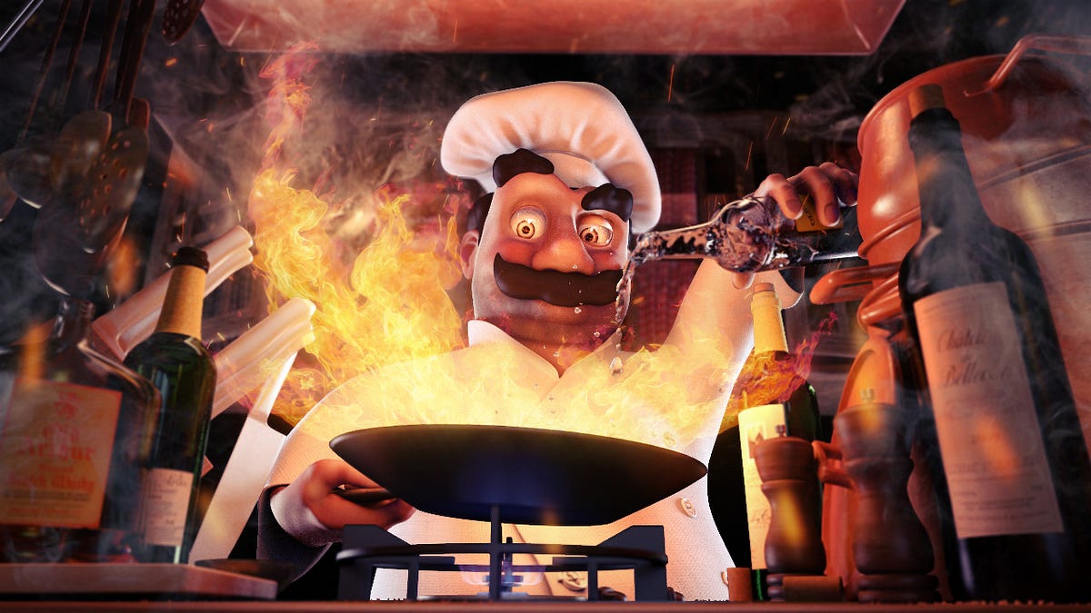 Cucina per la prima volta. Mad cook… | by Kazemaru.F | Medium