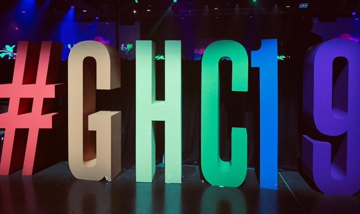 GHC ’19 — Experiences & Take Aways | by Priyanka Paliwal | Medium