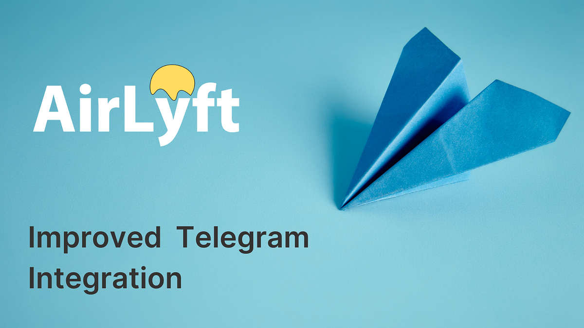 How to set up a Telegram task for your AirLyft event | by AirLyft | Medium