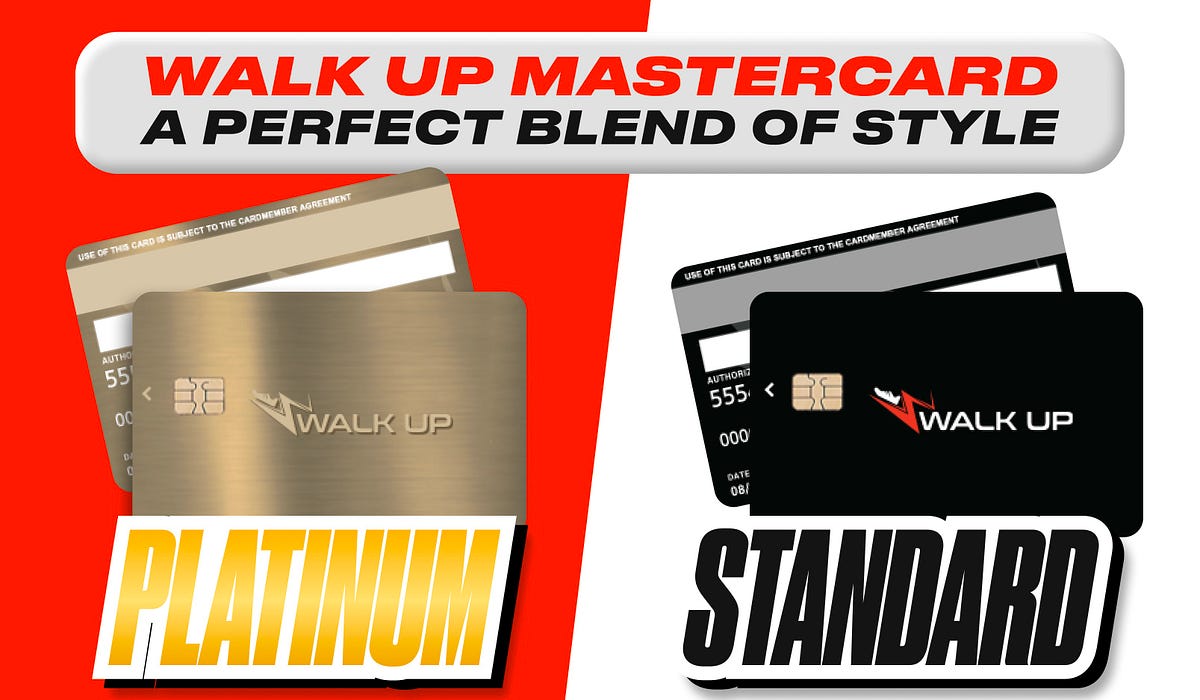 The Walk Up Mastercard: Crypto in Your Pocket | by Walk Up Official ...