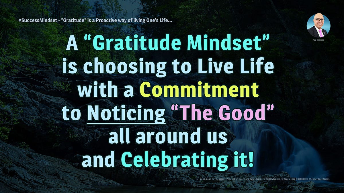 Develop a Gratitude Mindset and Let Abundance Guide You | by Key ...