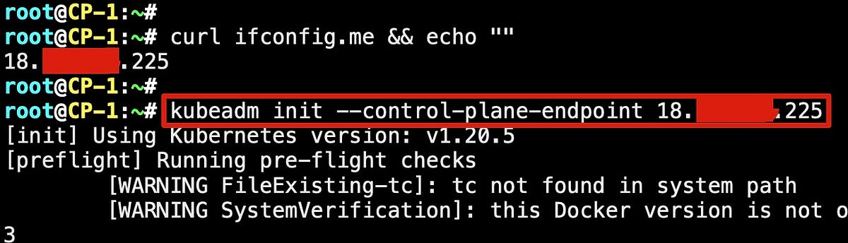 Deploy Kubernetes with Specific Public IP Address for Kube-apiserver ...
