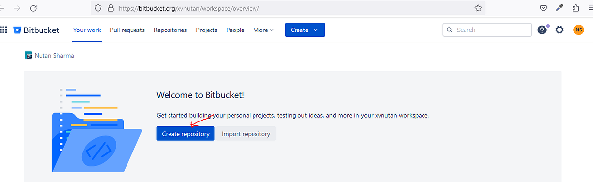 How to Create a Repository in Bitbucket | by Nutan | Medium