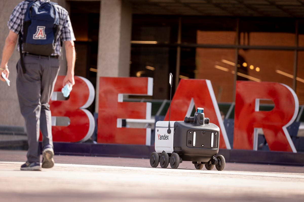 Yandex and Grubhub Launch Robot Delivery at the University of Arizona ...