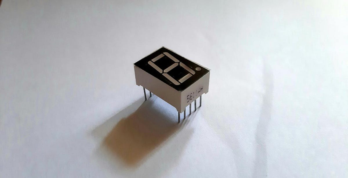 Program Seven Segment Display 1 Digit Dengan Arduino Ide By