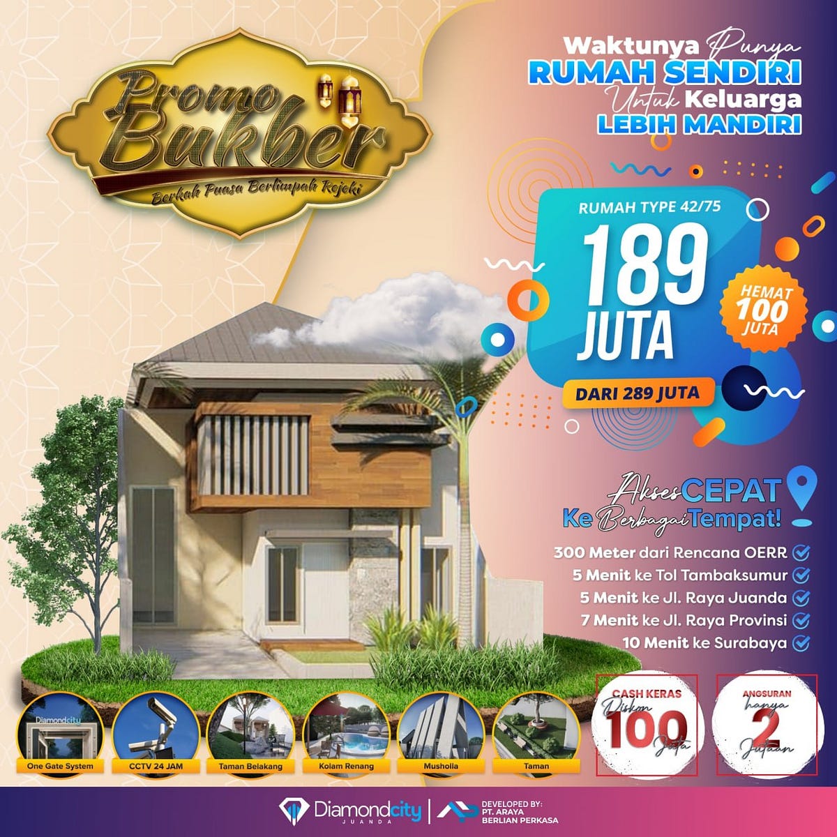 Berkah Ramadhan Rumah 100 Jutaan. 🔊 PROMO BULAN APRIL 🔊 ( Terbatas ...