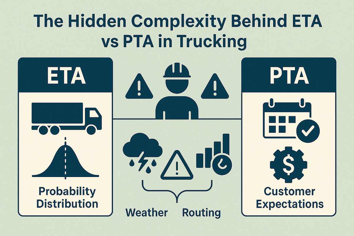 The Hidden Complexity Behind ETA vs PTA in Trucking: Why Your Package ...