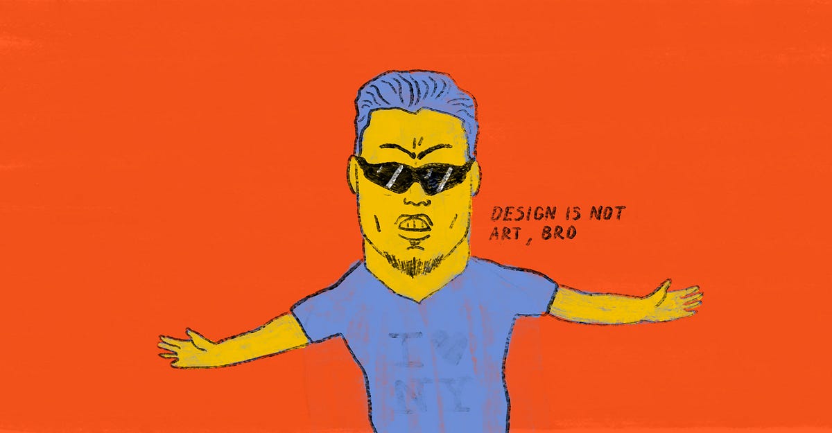 You can’t just say design is not art | by Vladimir Mićković | Startup ...