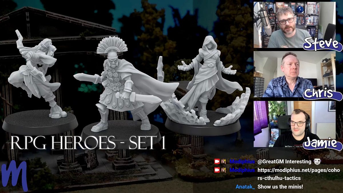 Cohors Cthulhu: Tactics – Miniature Reveals | by Justin Rastin | May ...