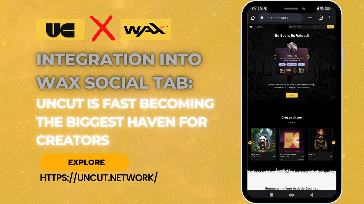 INTEGRATION INTO WAX SOCIAL TAB: UNCUT IS FAST BECOMING THE BIGGEST ...