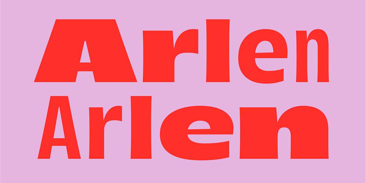 Designing Arlen: A Variable Type Family | by Groteskly Yours Studio ...