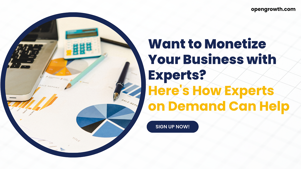 Want to Monetize Your Business with Experts? Here’s How Experts on Demand Can Help | by Experts ...