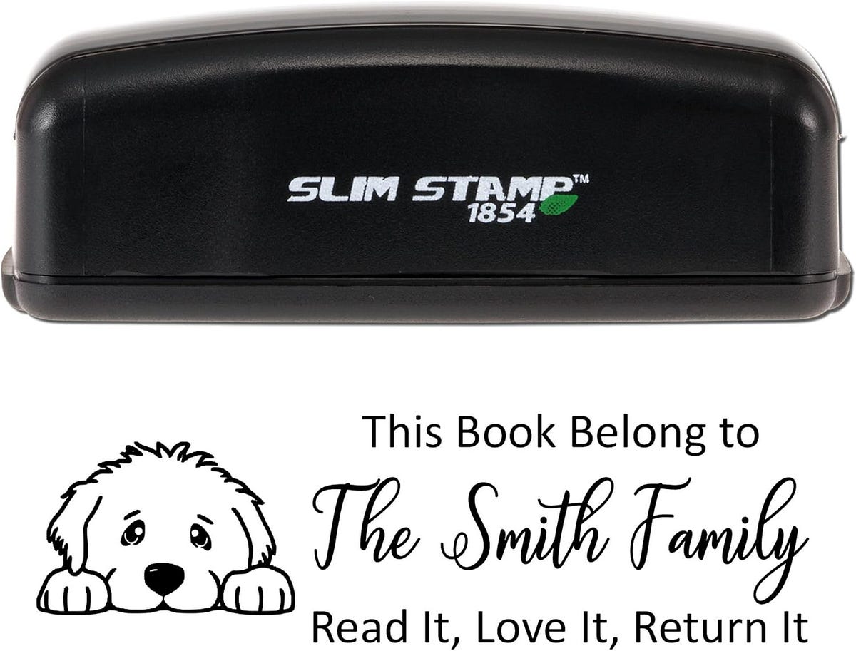 Customizable Great Dane Puppy Dog Stamp - Acorn Sales - Medium
