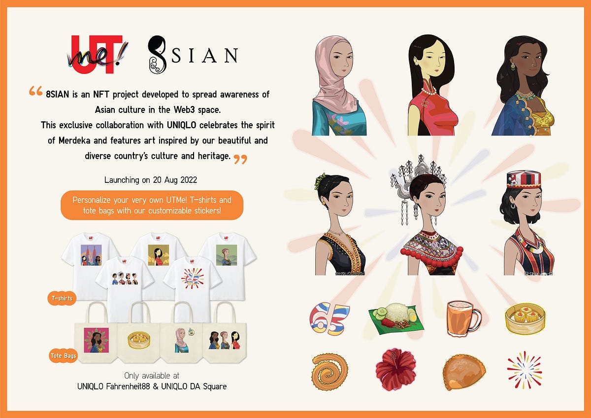 8SIAN and UNIQLO Link Up for a UTme! Customisable Collection | by 8SIAN ...
