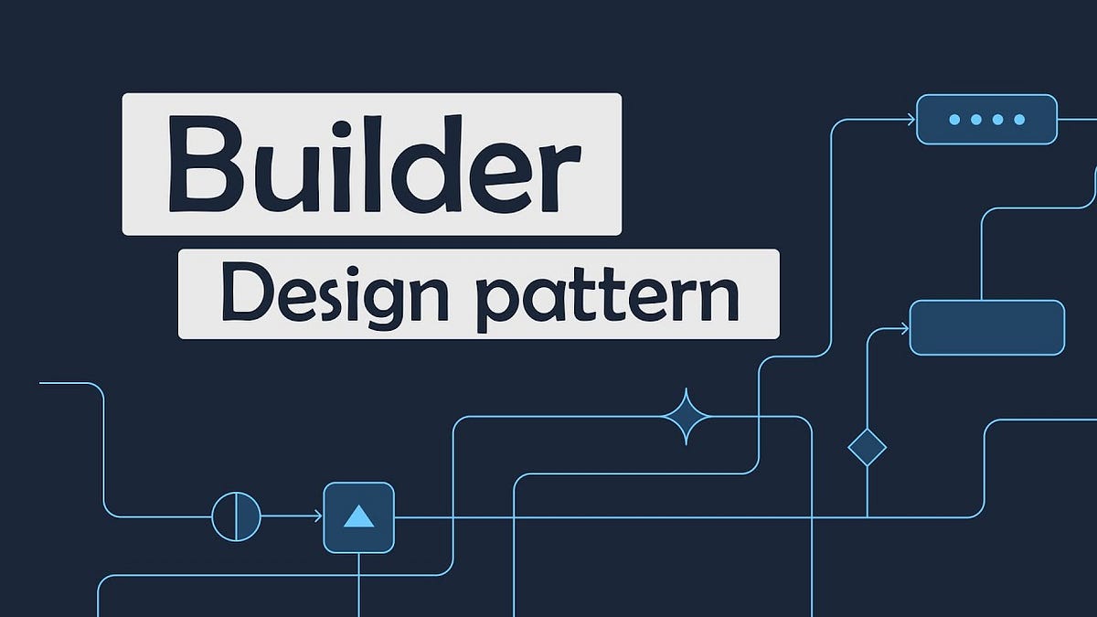 Design Pattern : Builder. Design Pattern Builder… | by DevDenShine | Medium