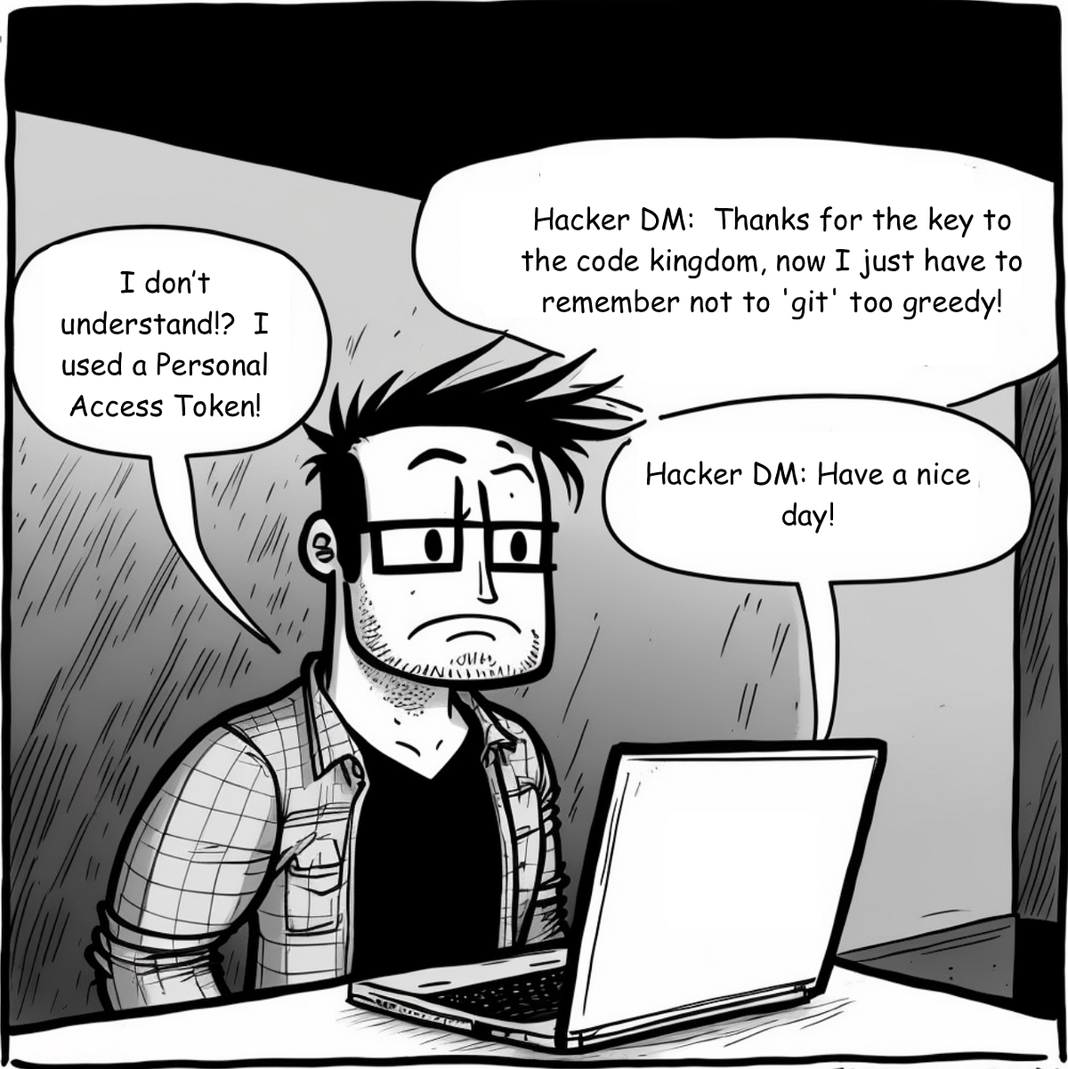 Git er done.. securely.. So, you’re a developer.. and you’ve… | by Dan Fedick | Medium
