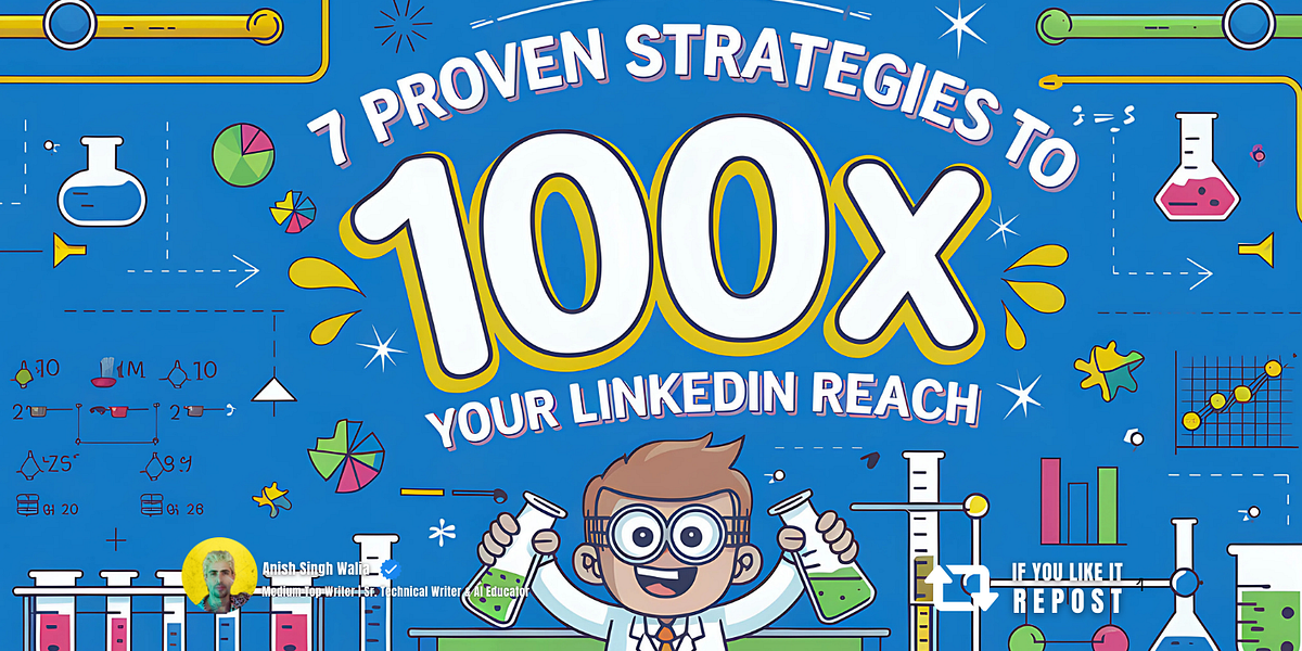7 Proven Strategies to 100x Your LinkedIn Reach & Growth | Write A Catalyst